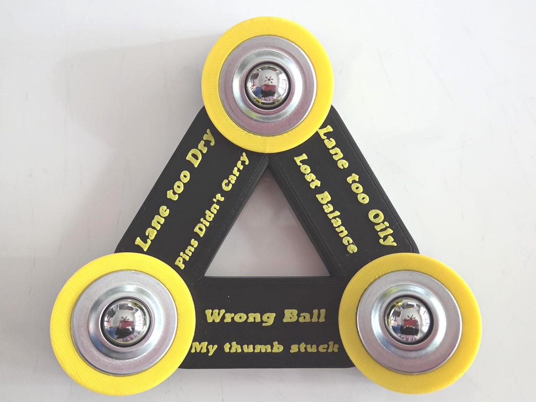 Custom Bowling Ball Stand Spinner – Personalized With Your Name, Team ...