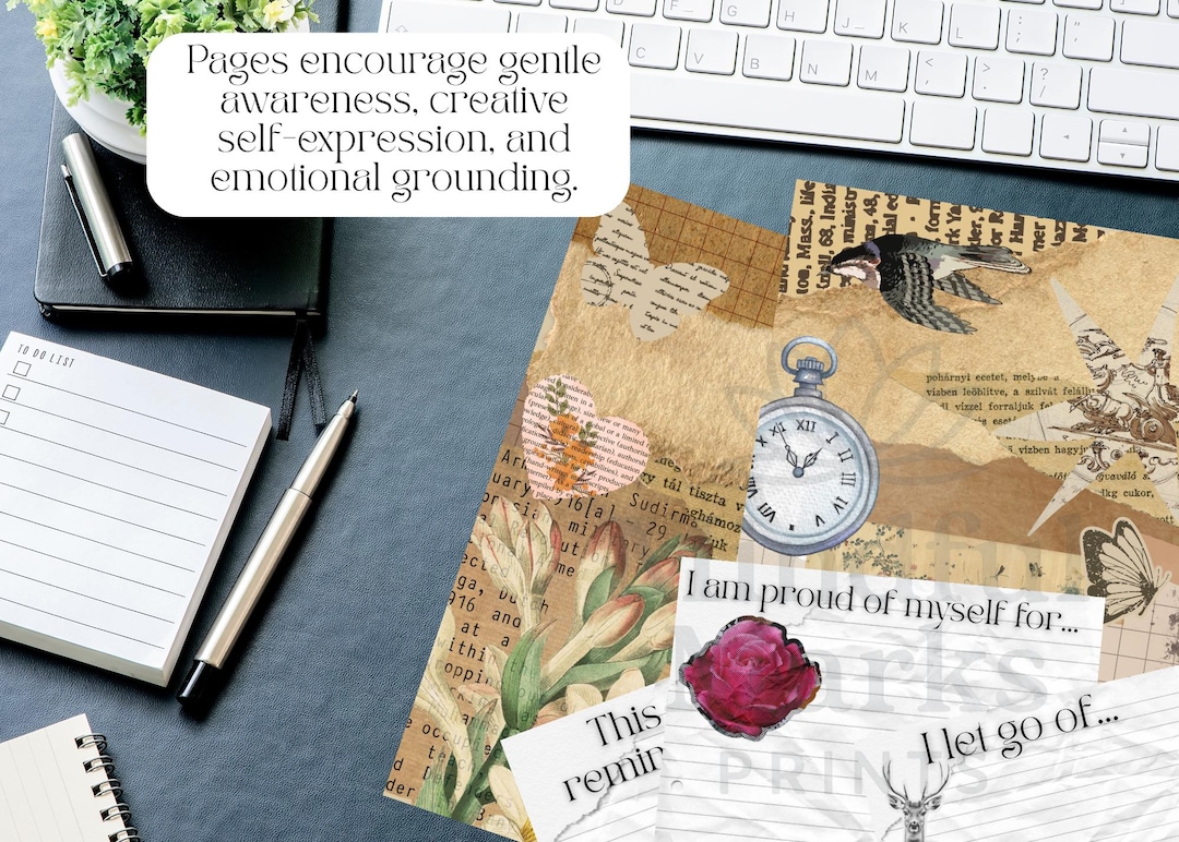 Printable Creative Writing Journal – 8 Reflective Prompts + 3 ...