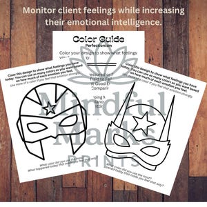 Superhero Therapy Printable Bundle | Narrative Coping Tools + Feelings ...