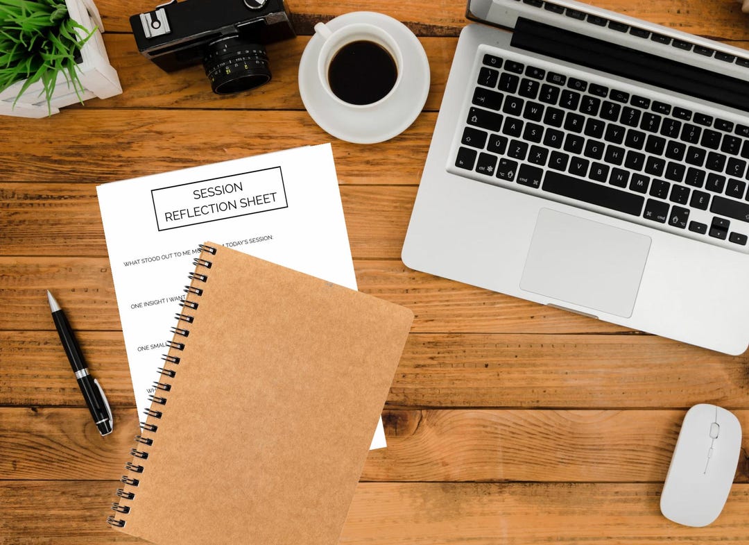 Session Reflection Sheet | Printable Therapy Homework Worksheet for ...