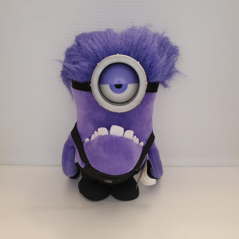Purple Minion - Etsy