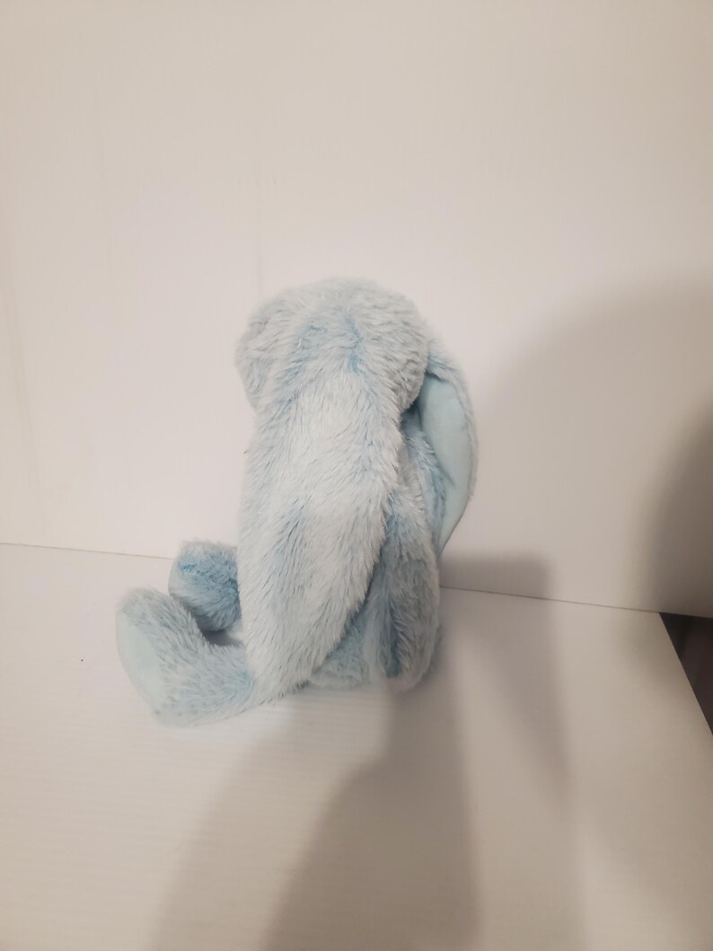 Kellytoy Stuffed Blue Bunny Rabbit Plush 12" Stuffed Toy Lovey Long ...