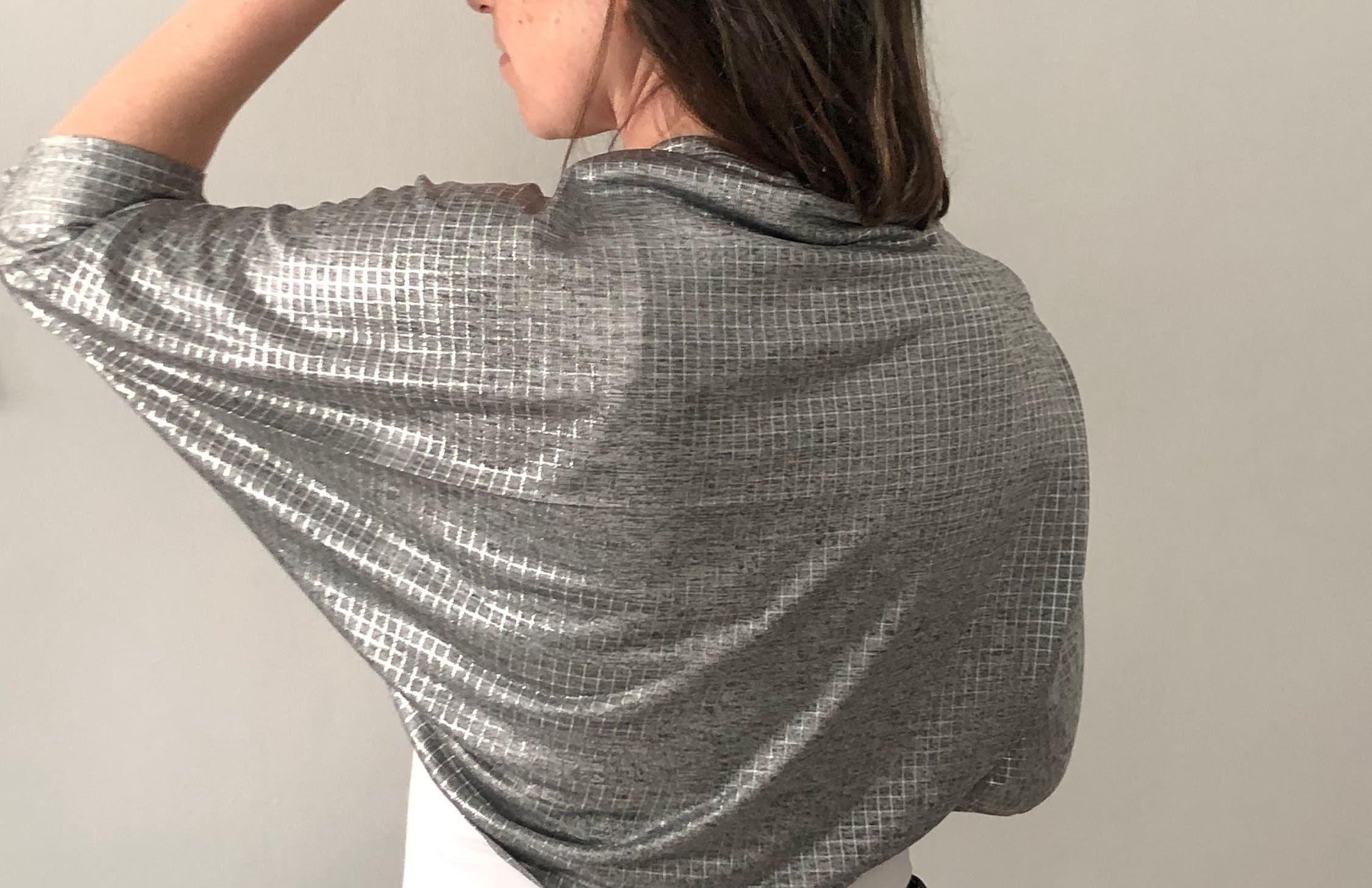 Plus Size Silver Bolero, Plus Size Evening Coverup, Plus Size Shrug ...