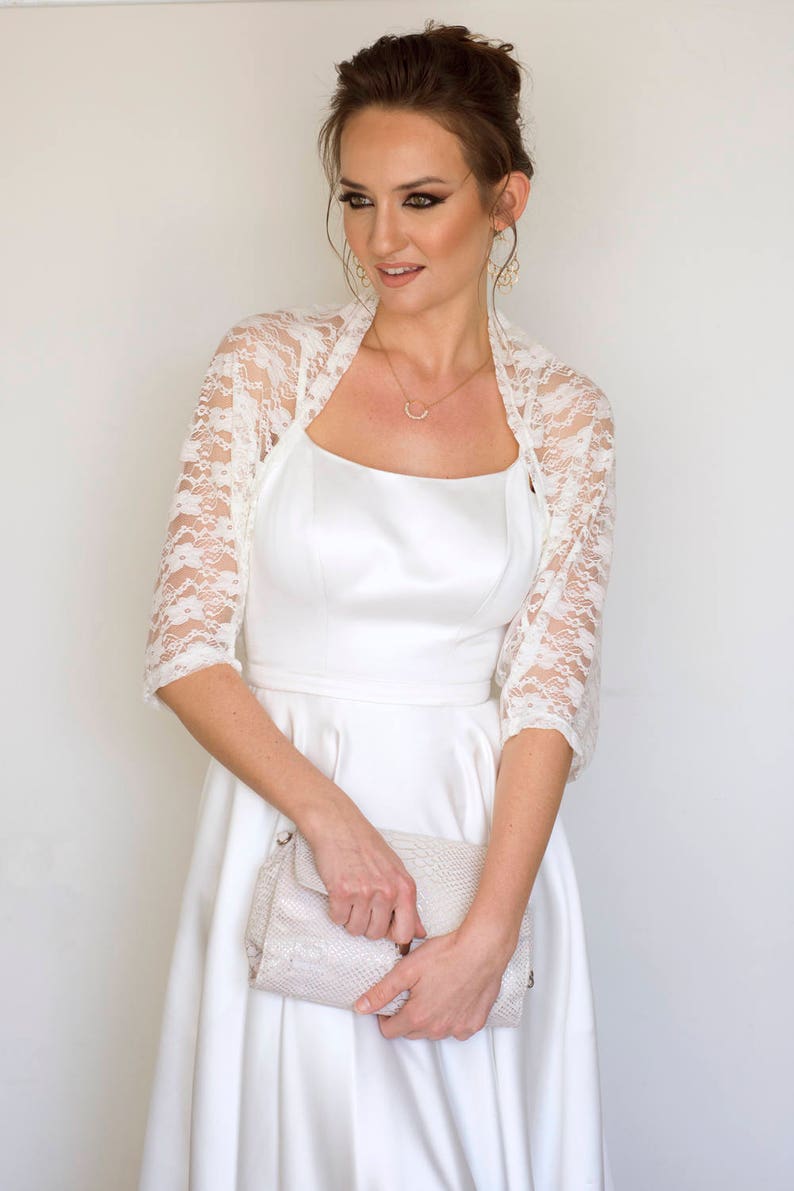 Plus Size Wedding Bolero, Navy Lace Cover Up, XL Floral Bolero, Plus ...