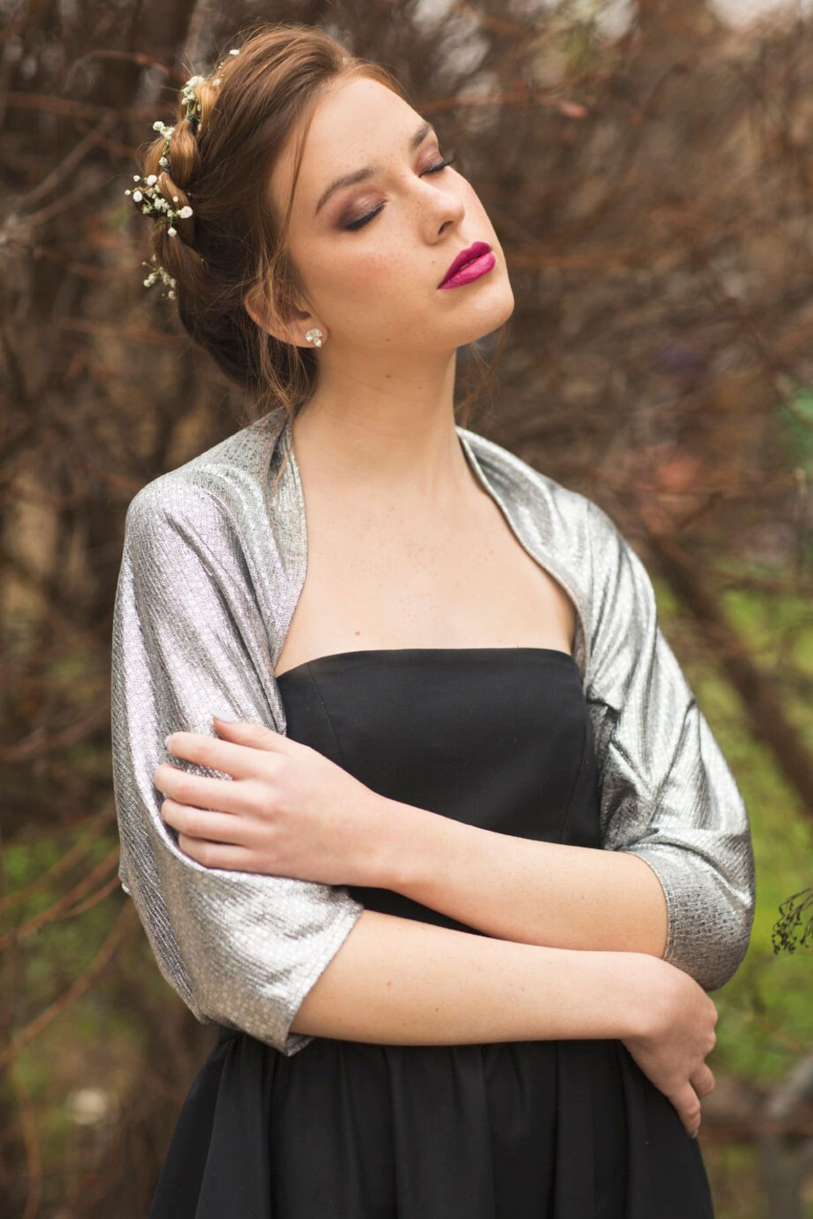 Silver Shawls and Wraps, Silver Cover Up, Evening Shawls and Wraps ...