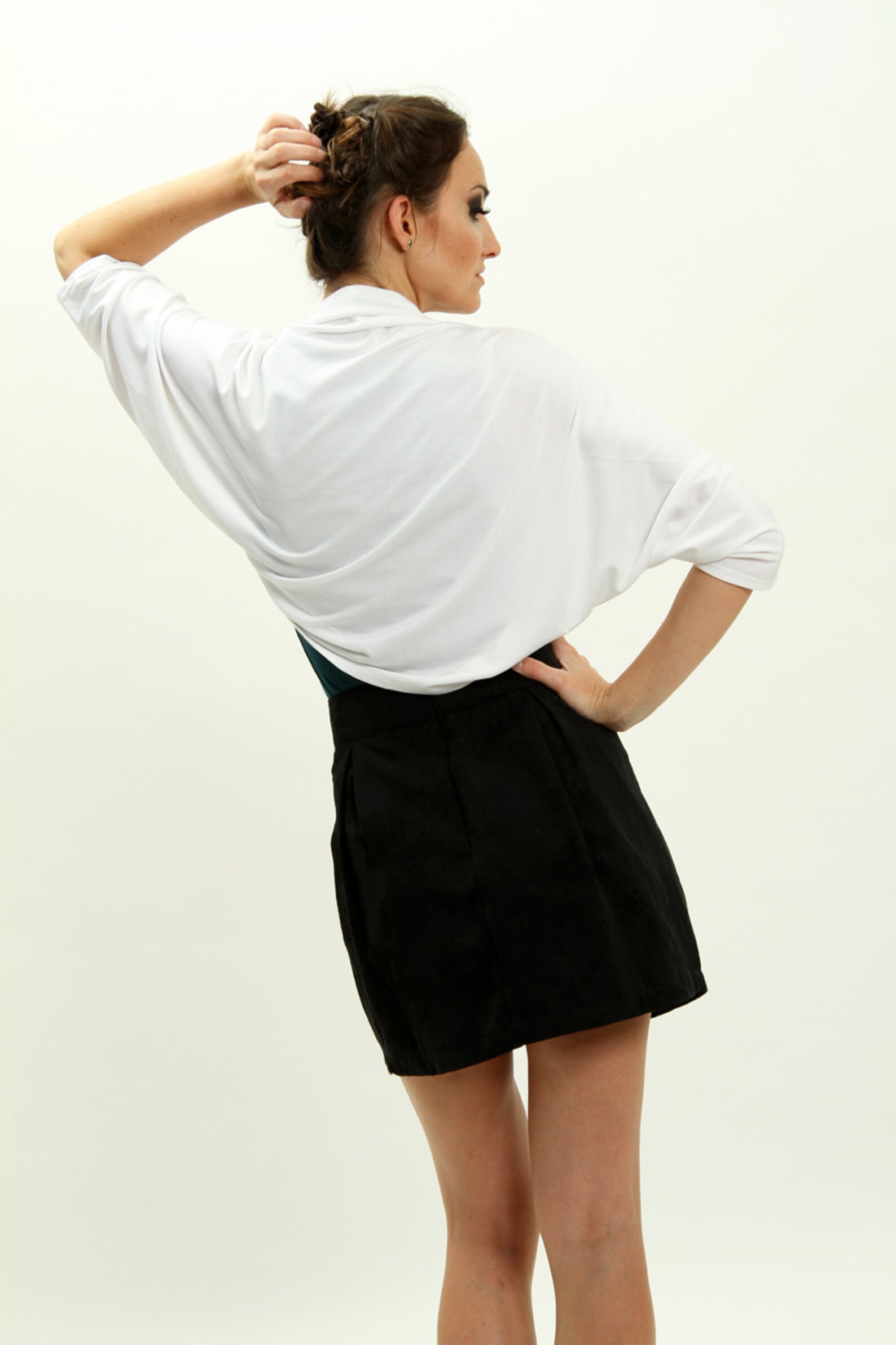 White Shrug Bolero, Women's Shrug, Gift for Women, Summer White, Bolero ...