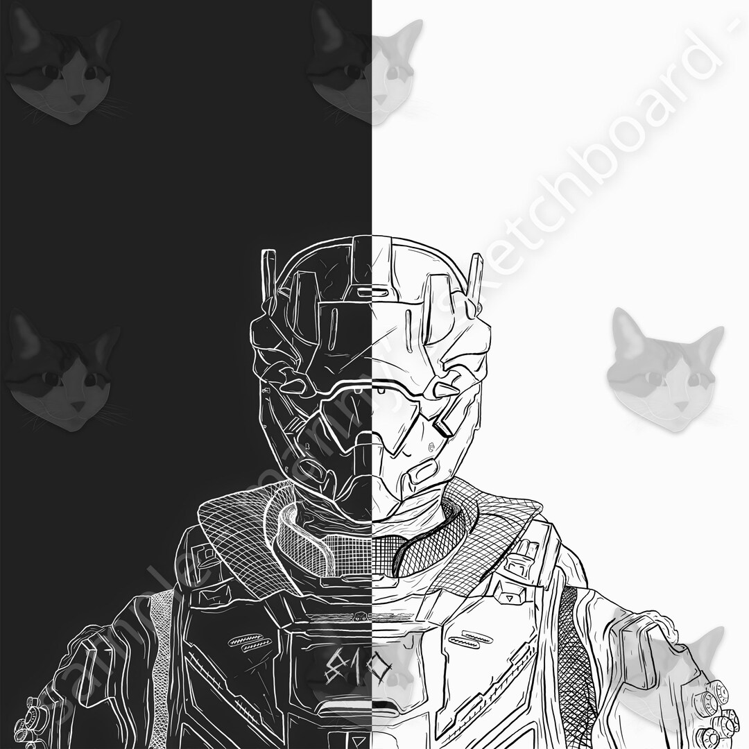 Death Captain | Helldivers II Inspired Art | Digital Download - Etsy