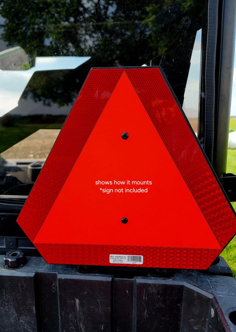 Polaris Ranger Mounting Brackets for Slow-moving Sign (sign Not ...