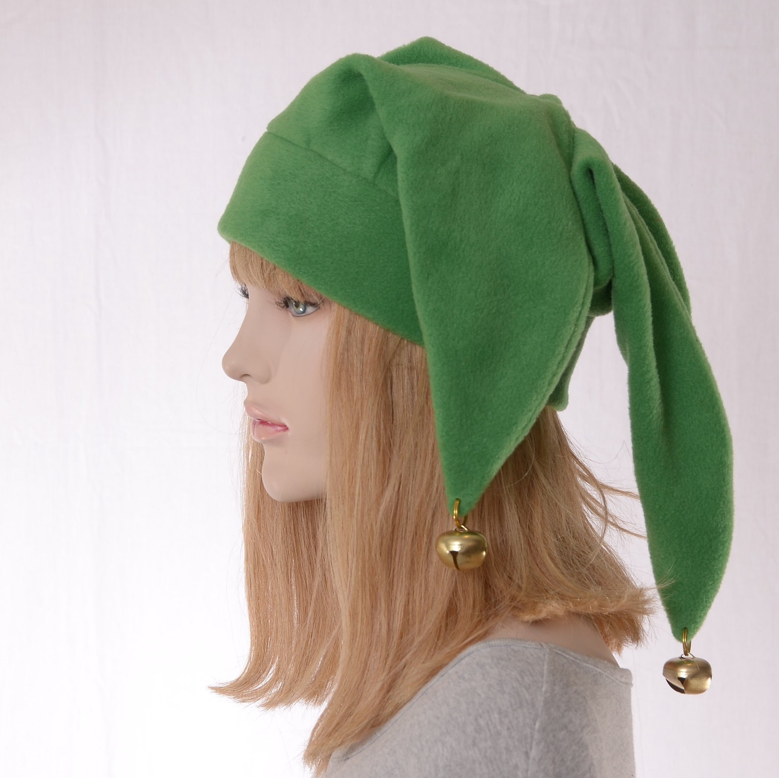 Jester Hat Bright Green Three Pointed Joker Halloween Costume - Etsy