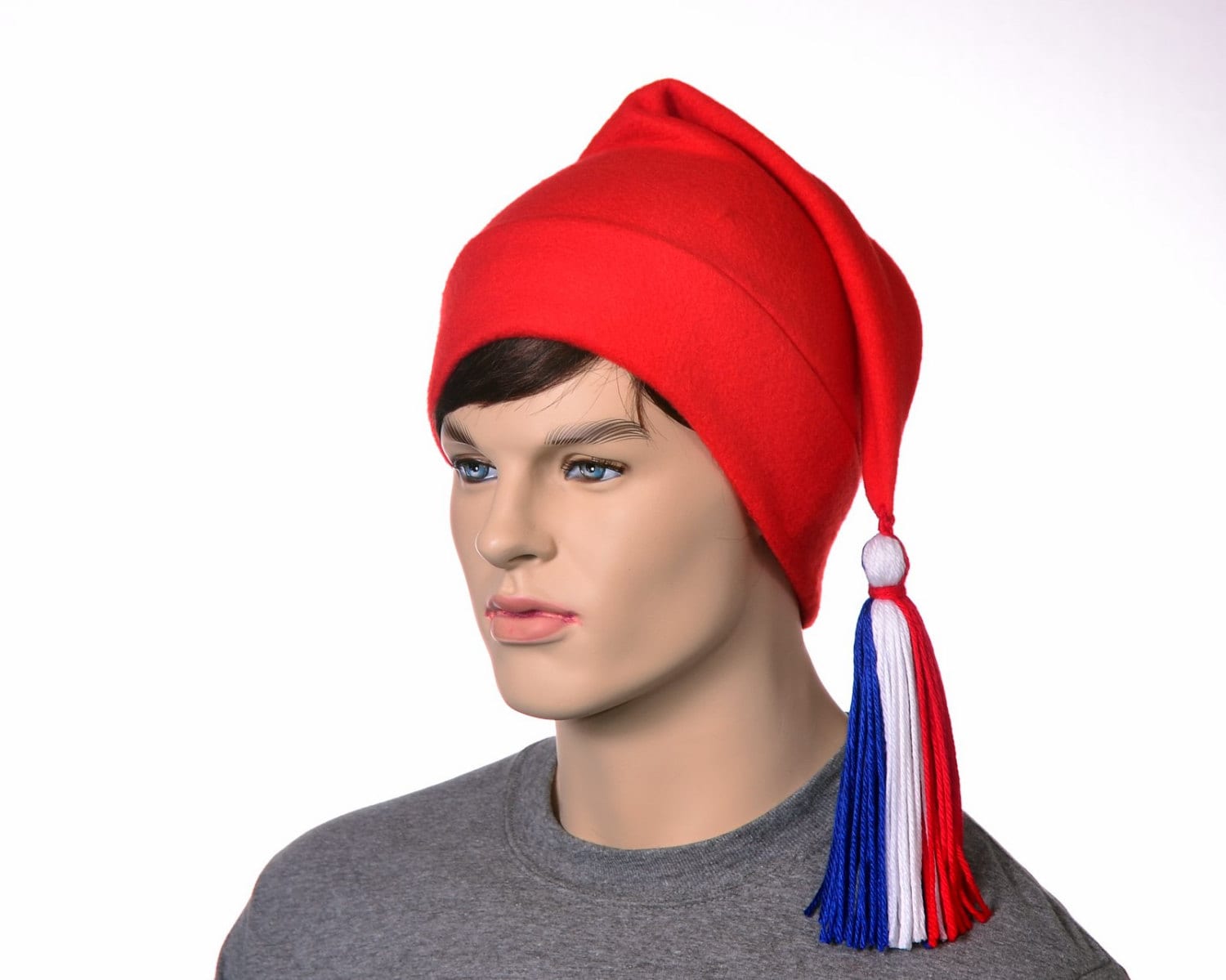 Red Phrygian Cap Liberty Hat Fleece Tri-Color Tassel Revolution Adult ... Red Phrygian Cap Liberty Hat Fleece Tri-Color Tassel Revolution Adult ...
