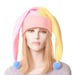 Jester Hat Kawaii Pastel Goth Harlequin Hat Two Pointed Hat With ...