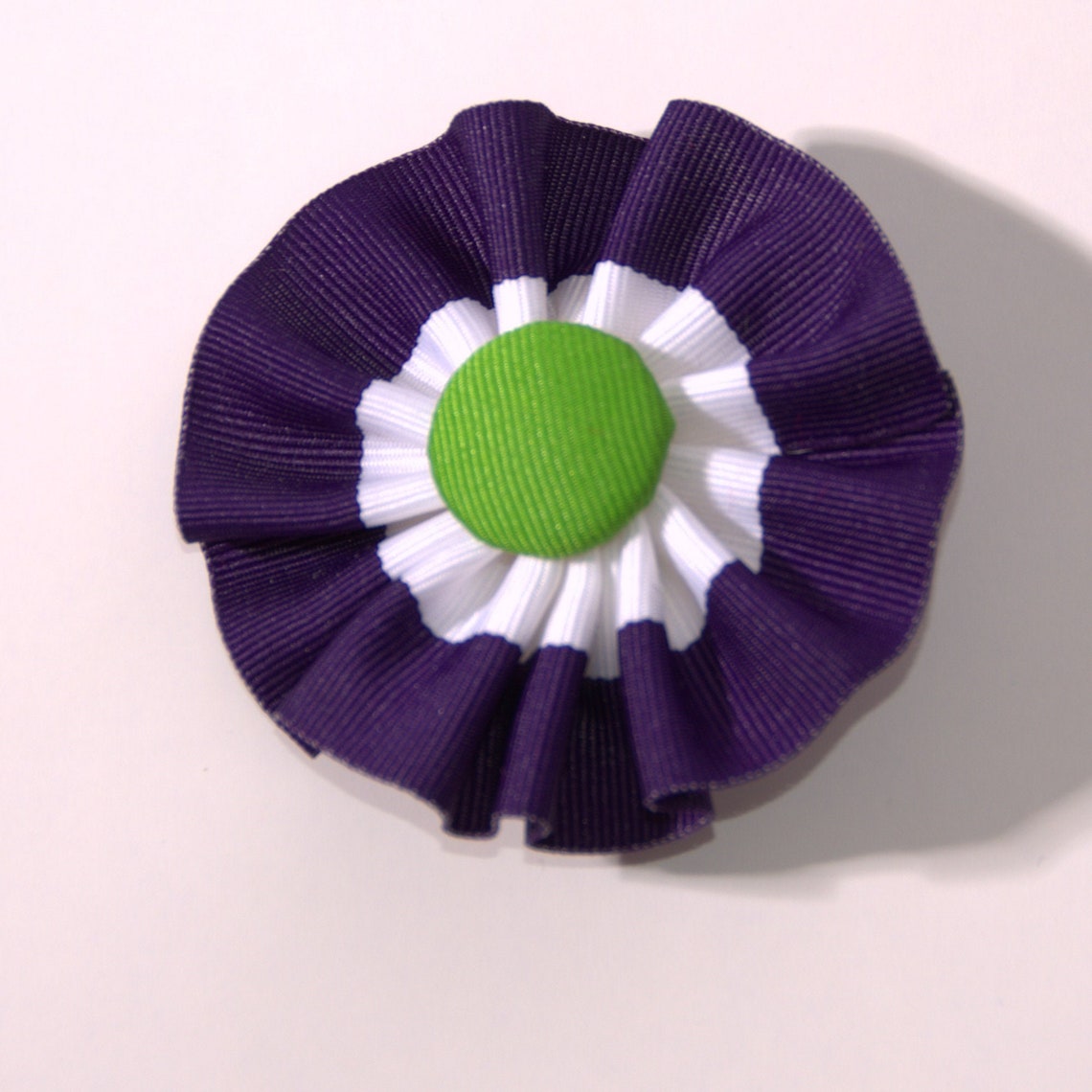 Suffragette U.K. Cockade Ribbon Hat Trim Brooch Suffrage | Etsy