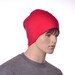 Red Nightcap Adult Woman Man Night Cap Sleep Hat Cotton Round Sleeping ...