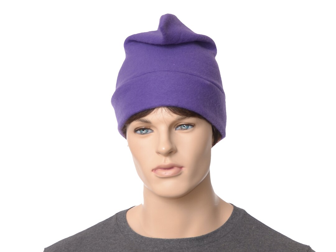 Phrygian Cap Purple Liberty Cap Man or Womans Hat Fleece Watchman Hat ...