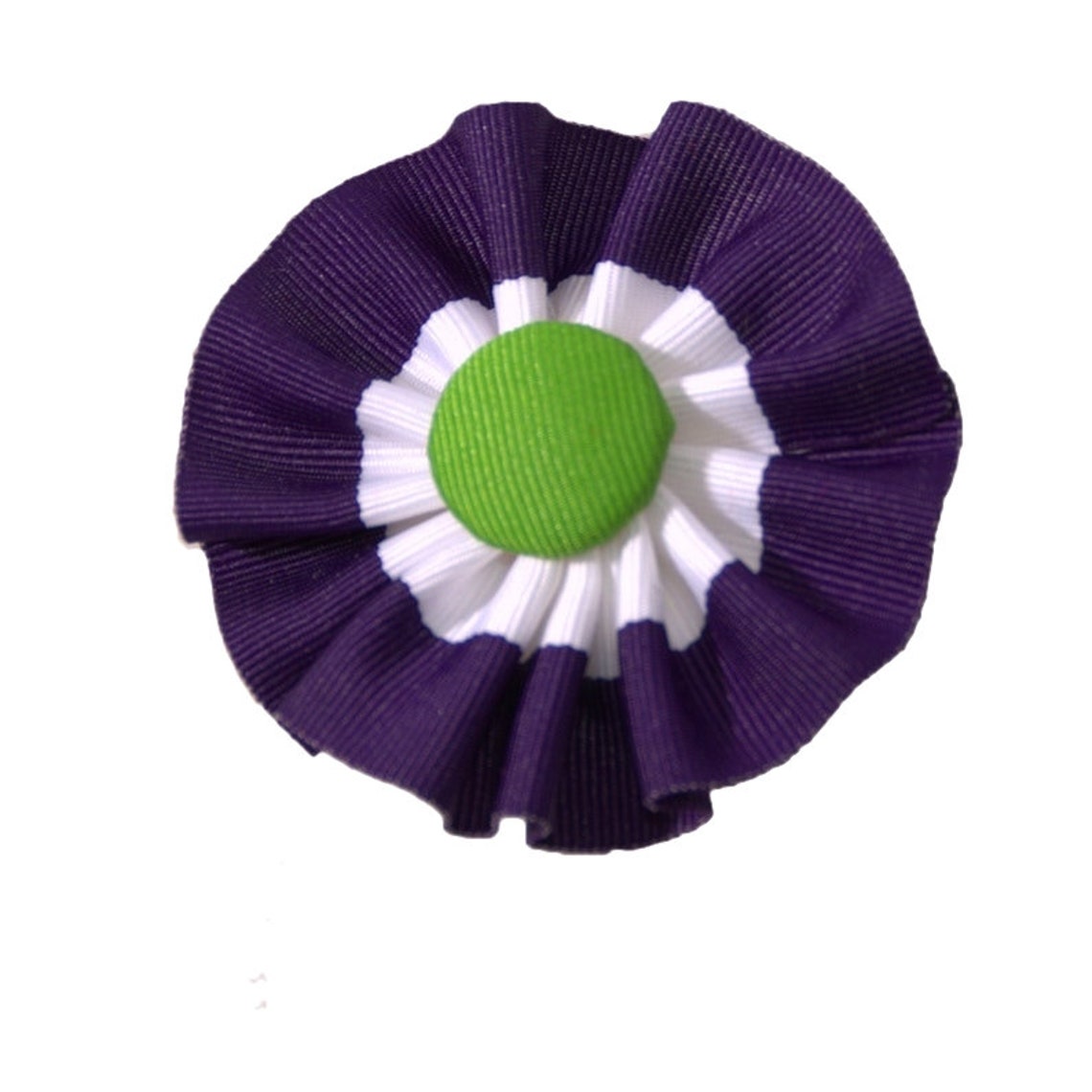 Suffragette U.K. Cockade Ribbon Hat Trim Brooch Suffrage | Etsy