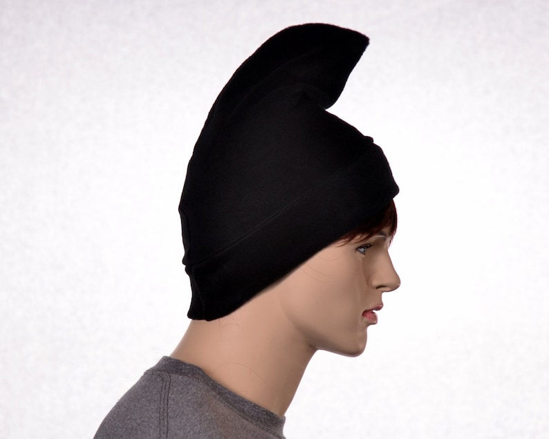 Phrygian Cap Black Liberty Hat Mens Women Fleece Costume - Etsy