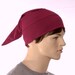Burgundy Nightcap Pointed Night Cap Maroon Unisex Adult Cotton ...