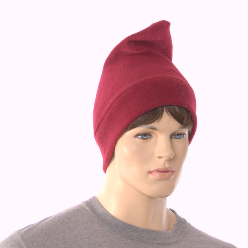 Burgundy Phrygian Cap Liberty Hat Maroon Fleece Cosplay | Etsy