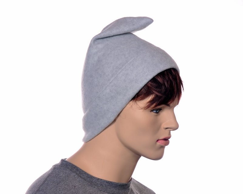 Phrygian Cap Gray Liberty Hat Adult Men Woman Silver Gray Elf Pointed ...