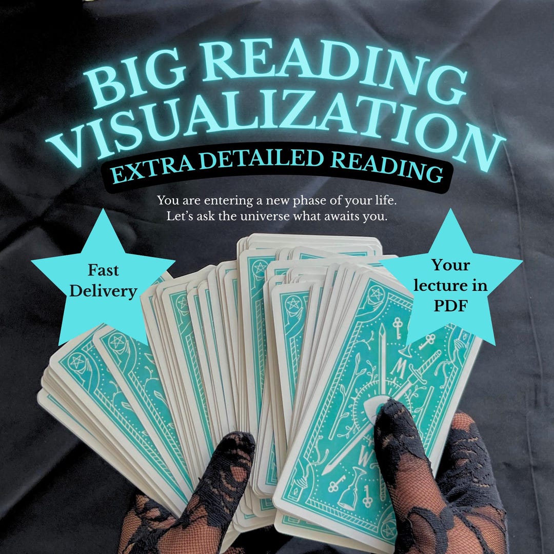 Big Tarot Reading for Visualization — Vision Board Tarot Reading ...