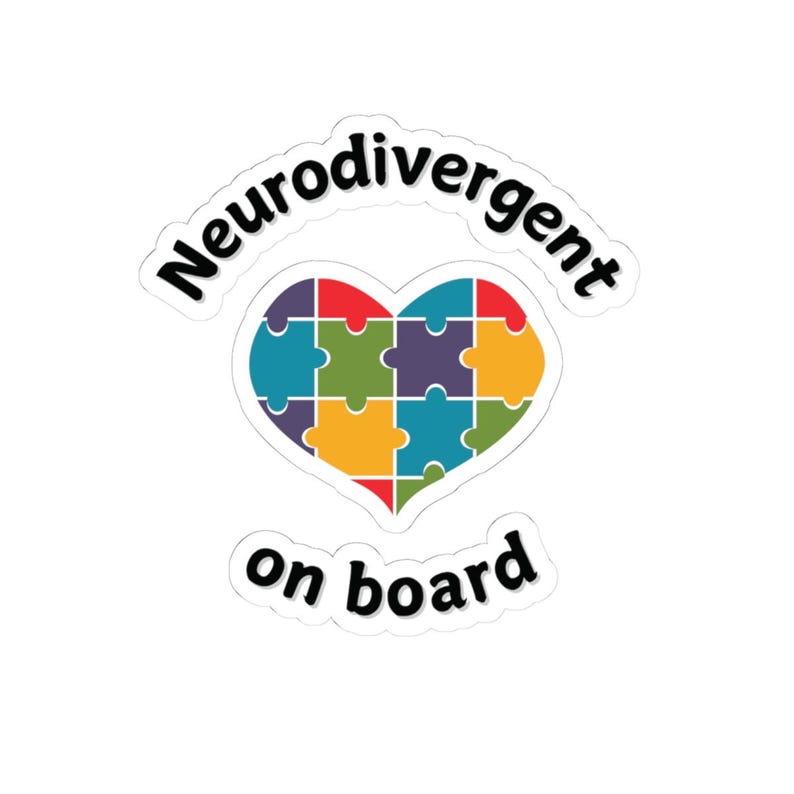 Neurodivergent Safety Awareness Stickers - Etsy