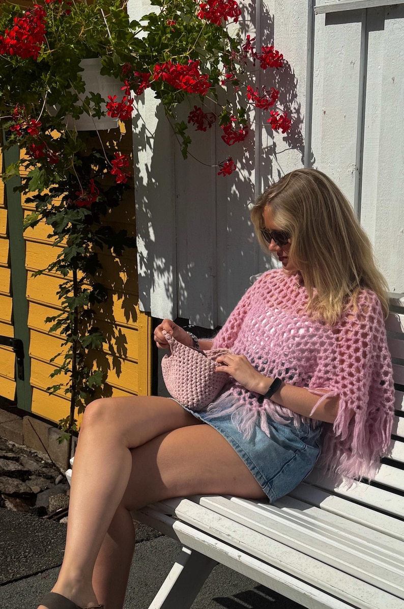 Poncho Beginner Friendly Crochet Pattern - Etsy