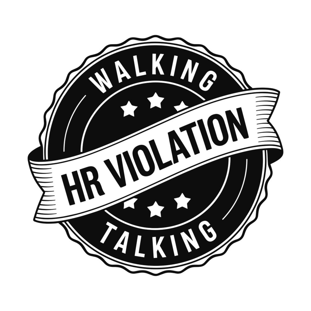 Walking Talking HR Violation SVG PNG, Funny Office Quote Design for T ...