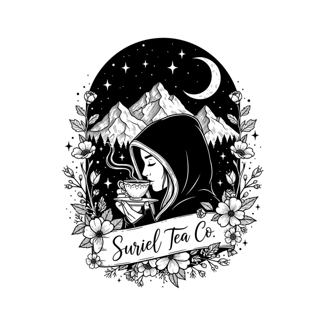 Suriel Tea Co SVG Cut File, High-quality Tea Company Logo Design, Ideal ...