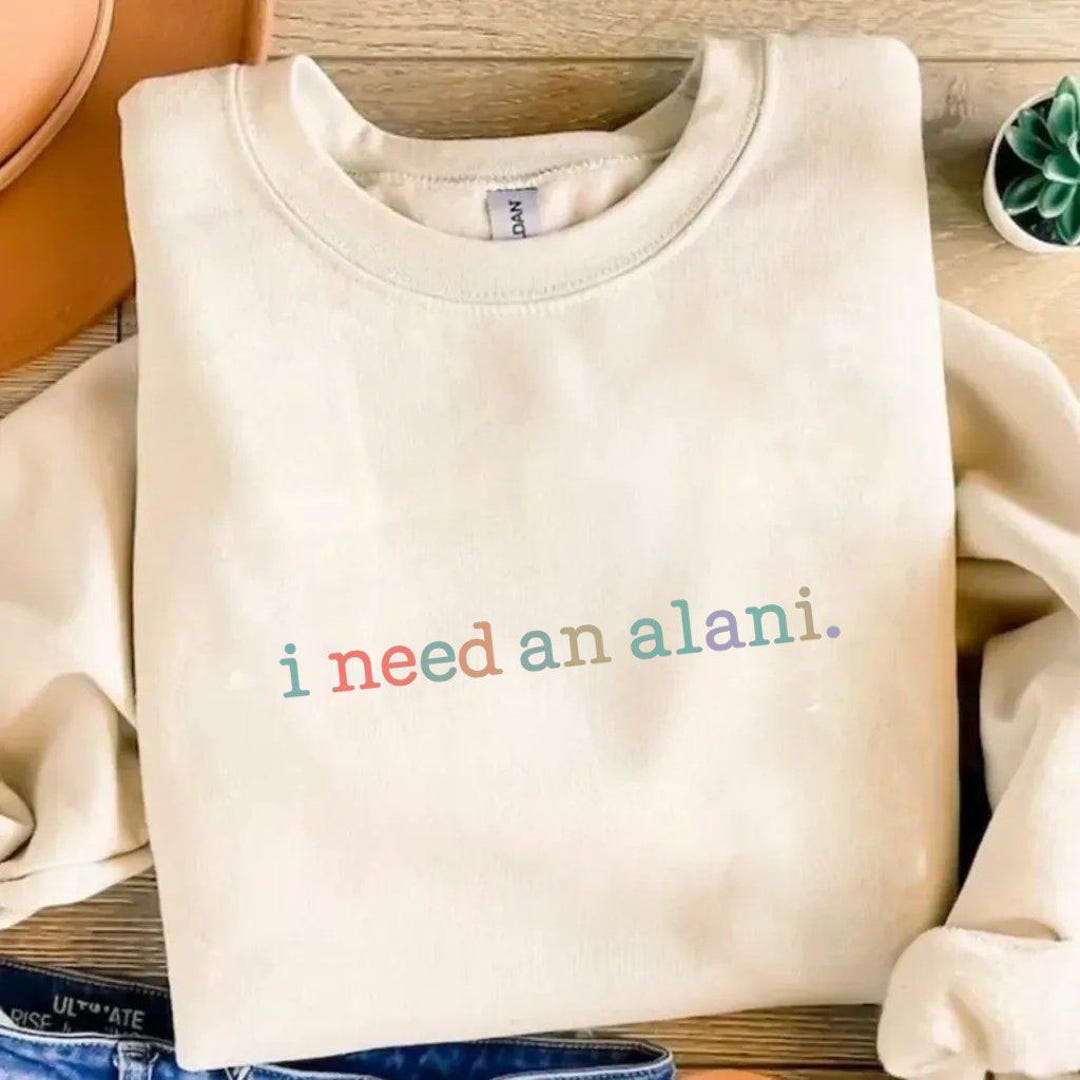 I Need an Alani PNG, Alani PNG, Summer Shirt, Retro Summer Vibes ...