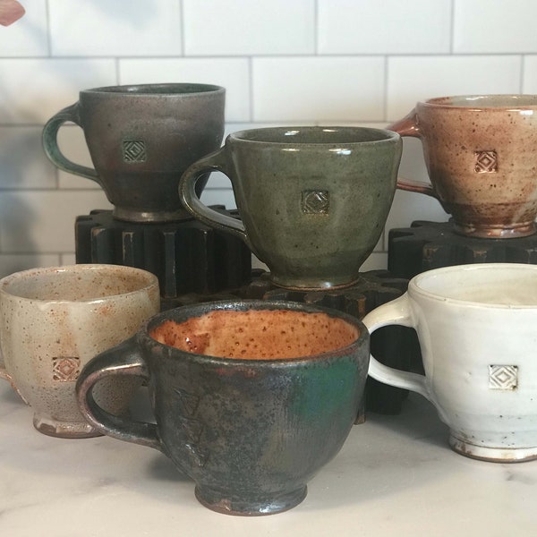 Stoneware Coffee Mugs - Etsy