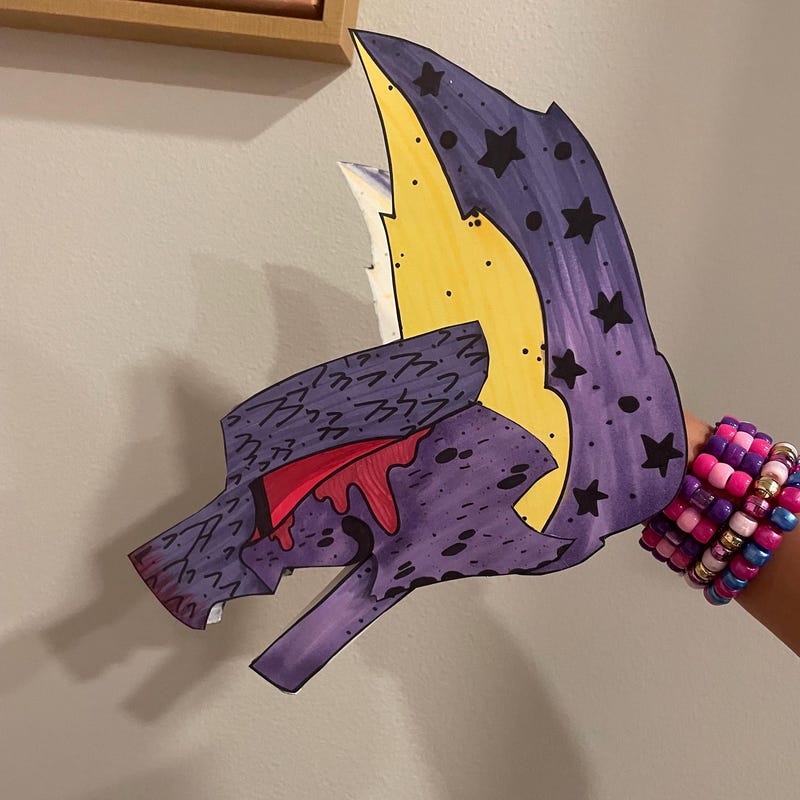 Scary Dragon Puppets - Etsy