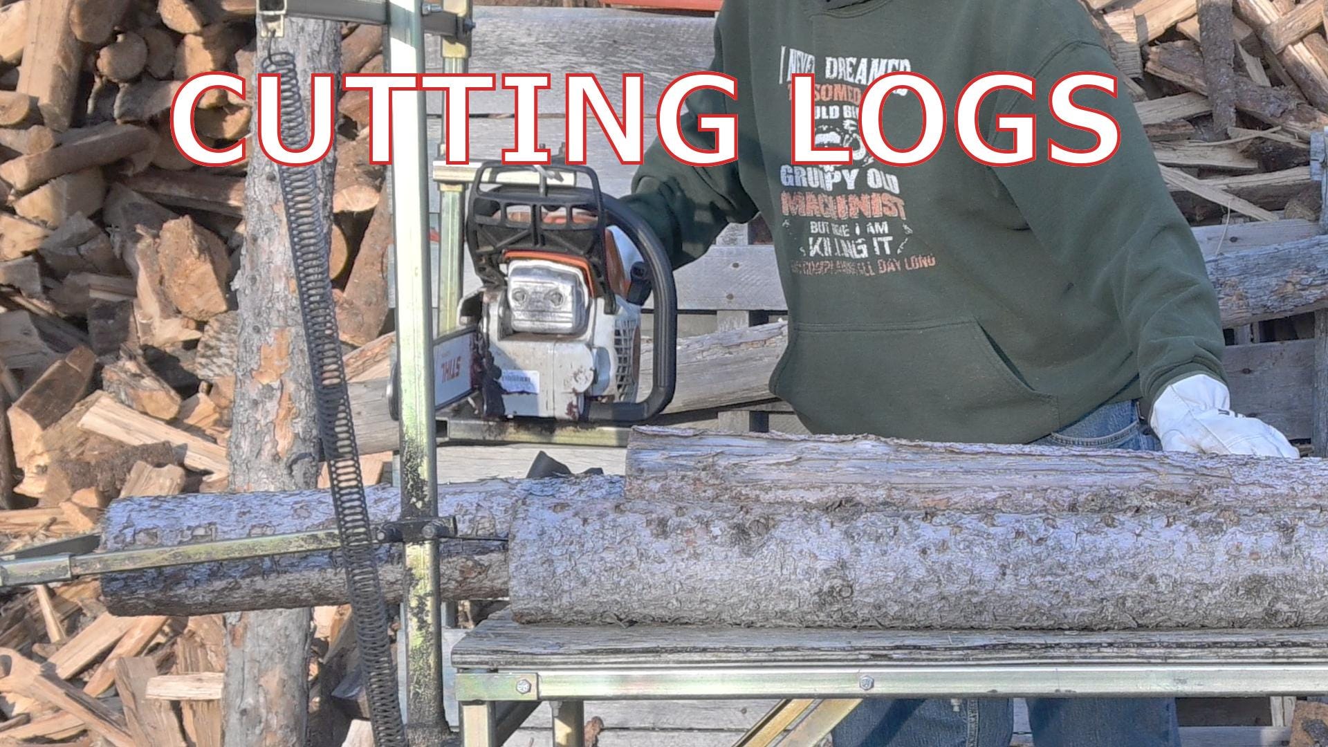 Chainsaw Firewood Processor Plans | DIY Saw Buck Build Guide (42-page ...