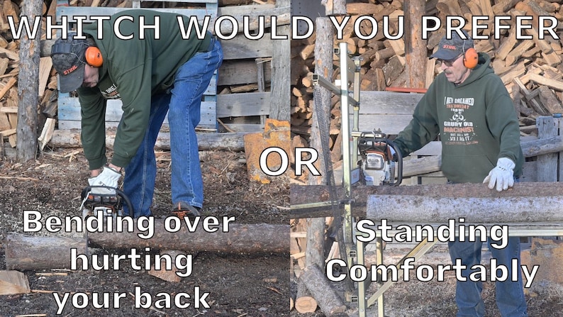 Chainsaw Firewood Processor Plans | DIY Saw Buck Build Guide (42-page ...