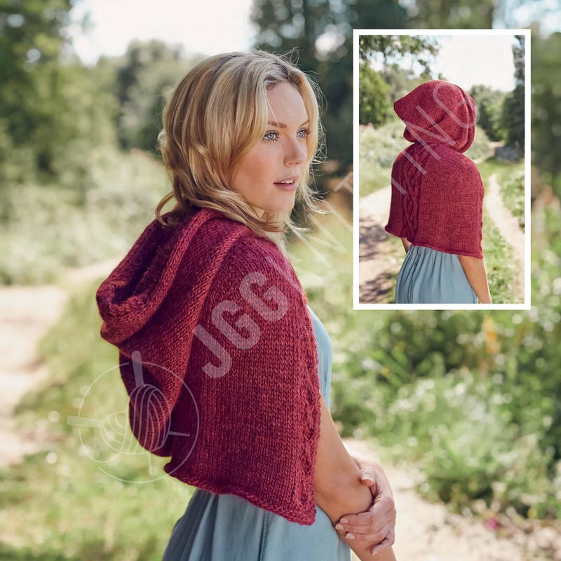 Knit Cape Pattern - Etsy