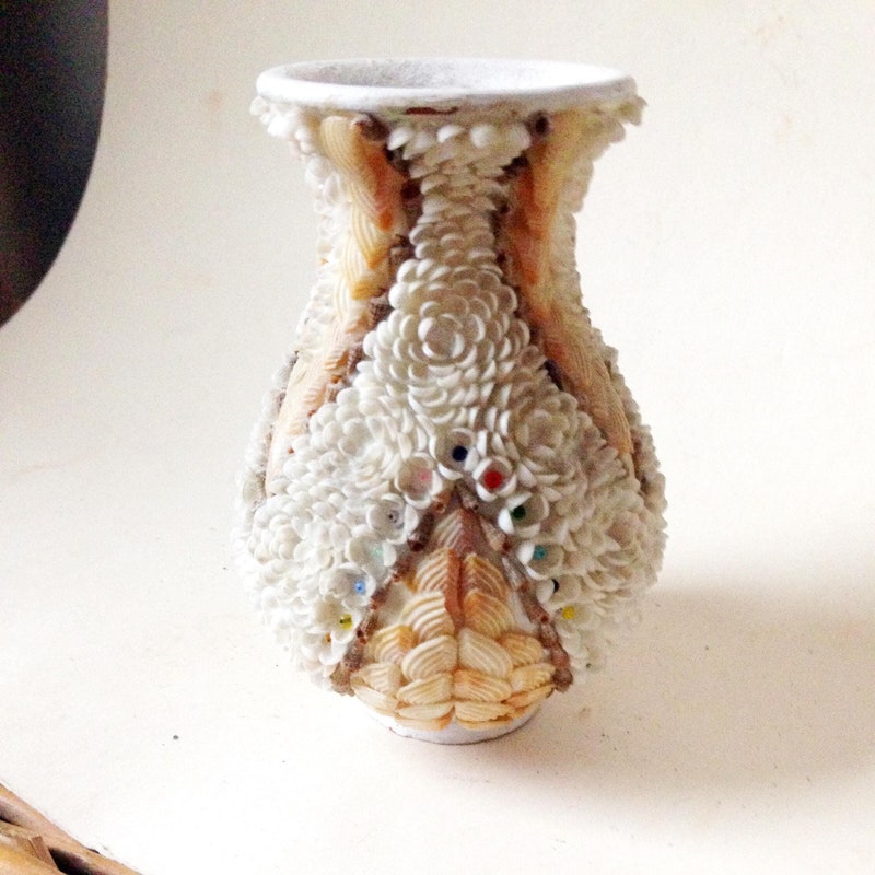Seashell Vase - Etsy