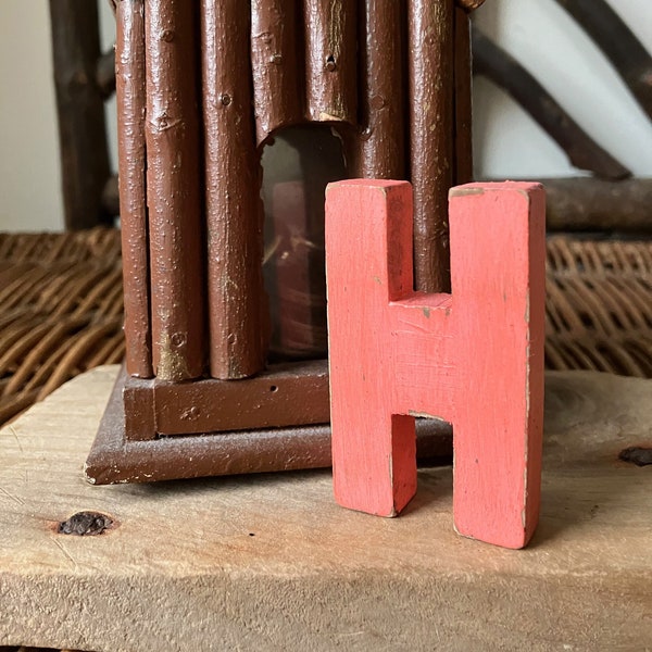 Wood Letter H - Etsy