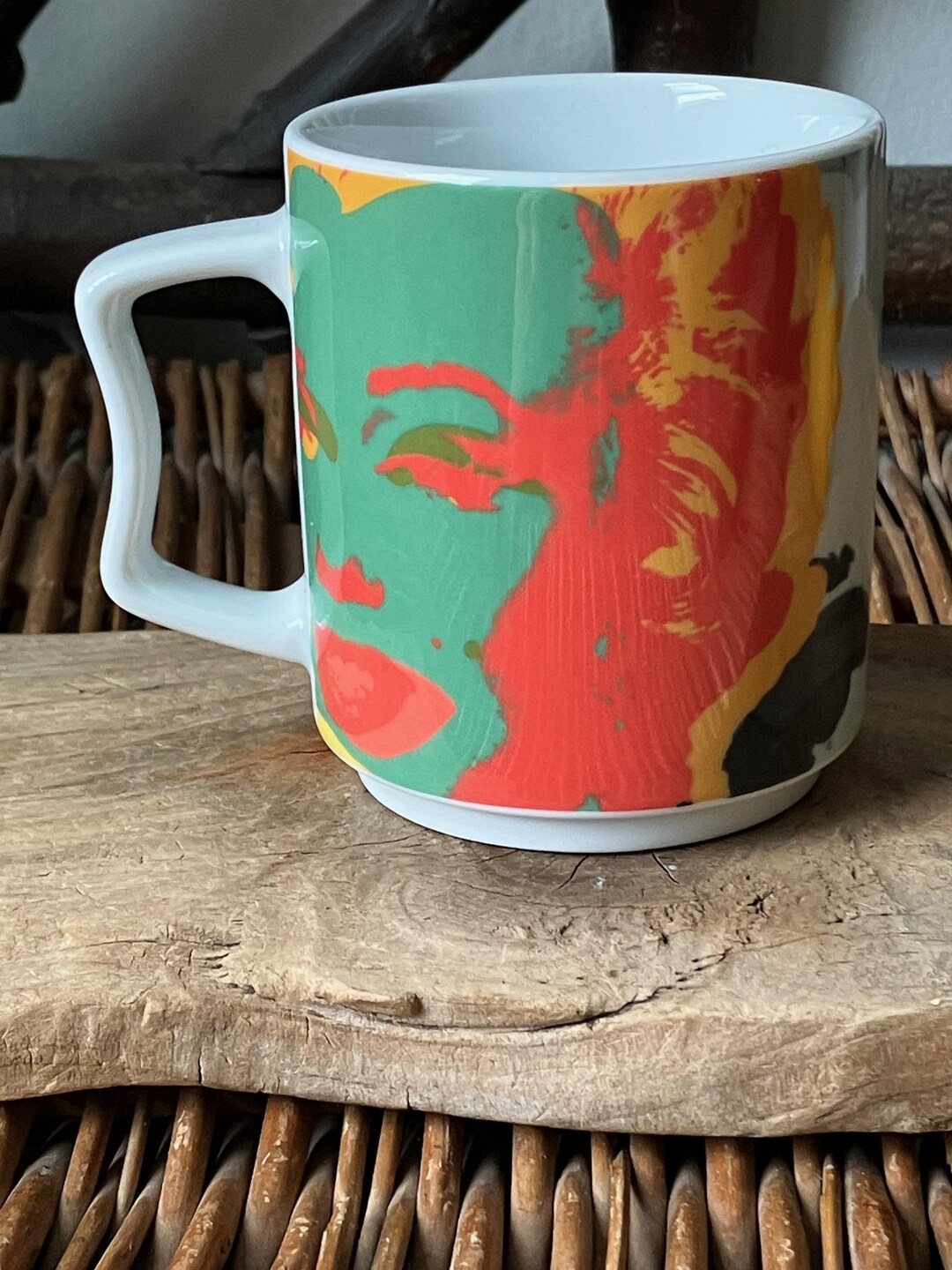Vintage Andy Warhol Marilyn Monroe Mug Rosenthal China Studio Line - Etsy