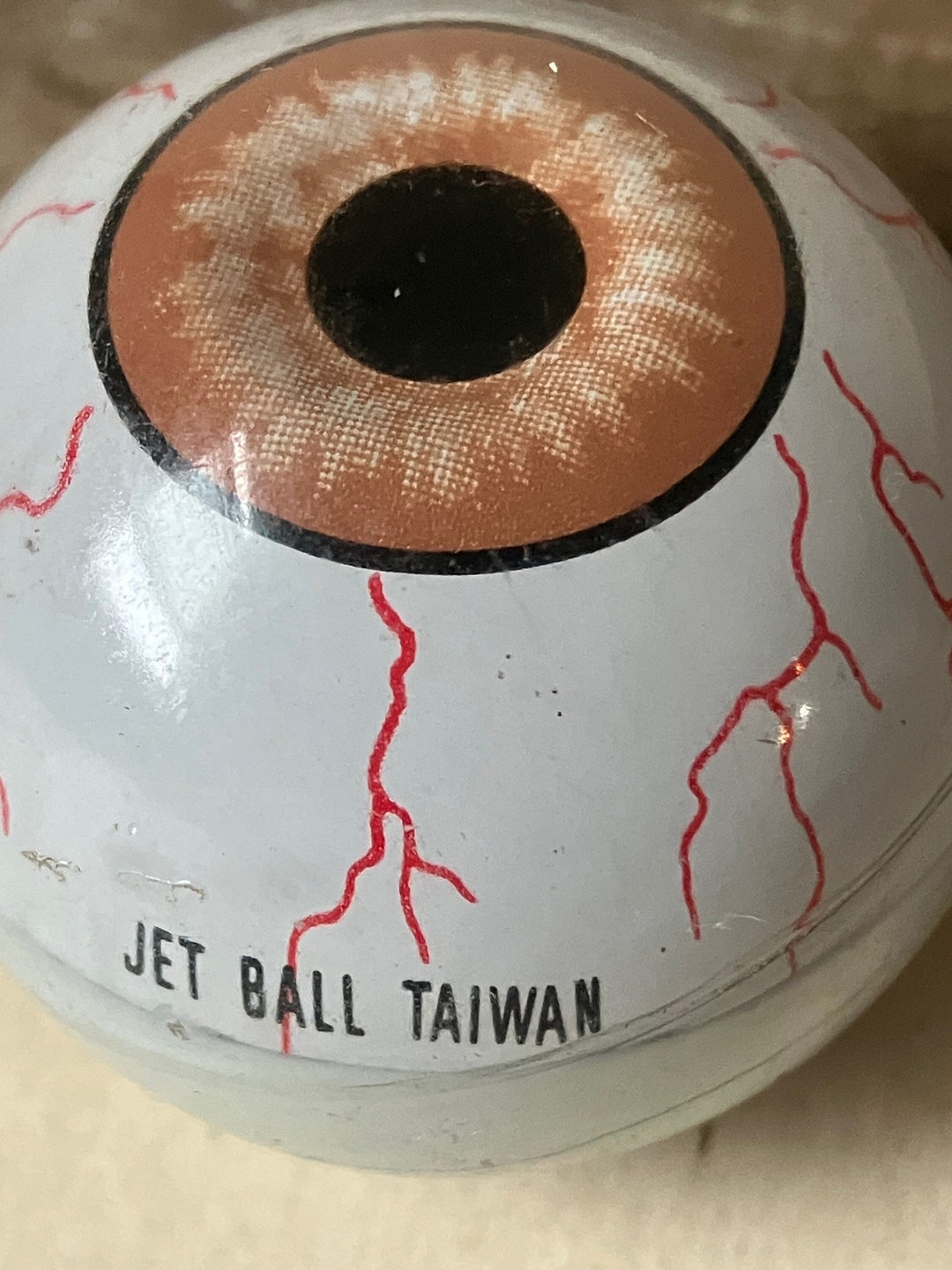 Vintage Rolling Eyeball Jet Ball Taiwan - Etsy