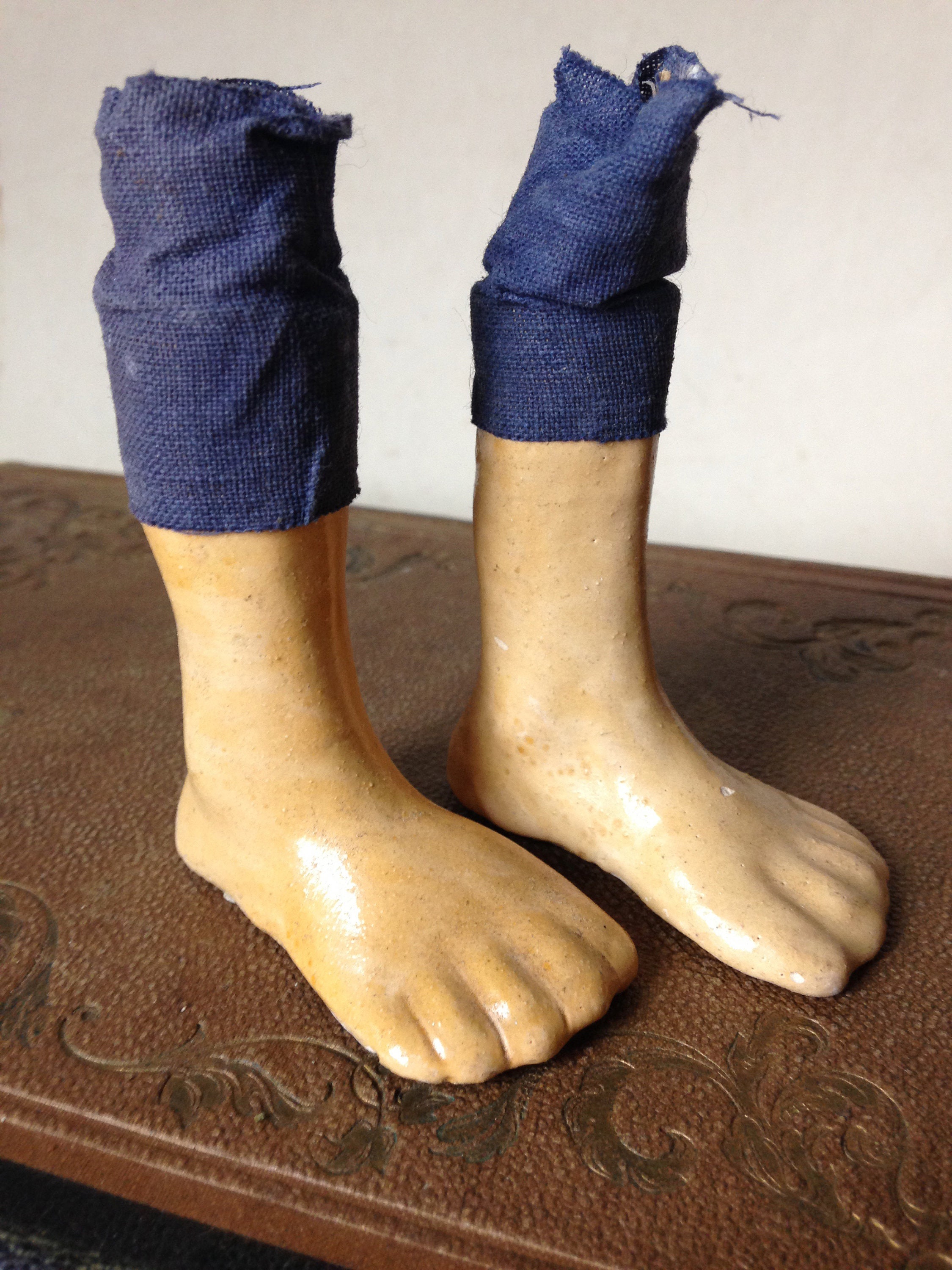 Quirky Vintage Puppet Feet / Legs Pair - Etsy