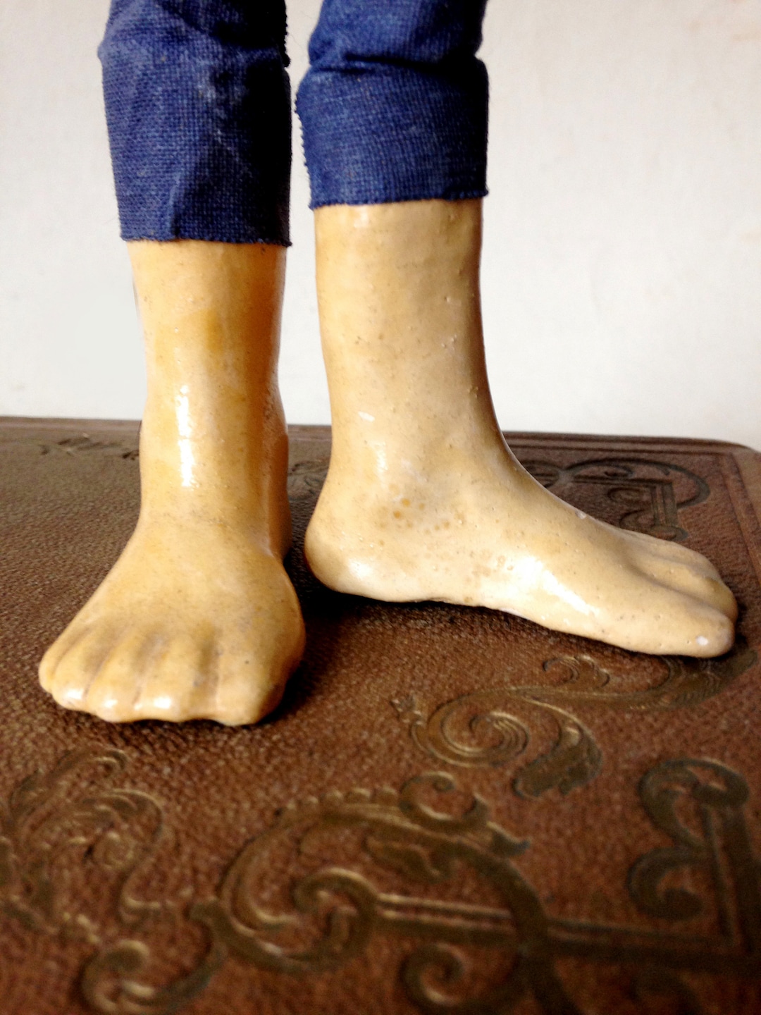 Quirky Vintage Puppet Feet / Legs Pair - Etsy
