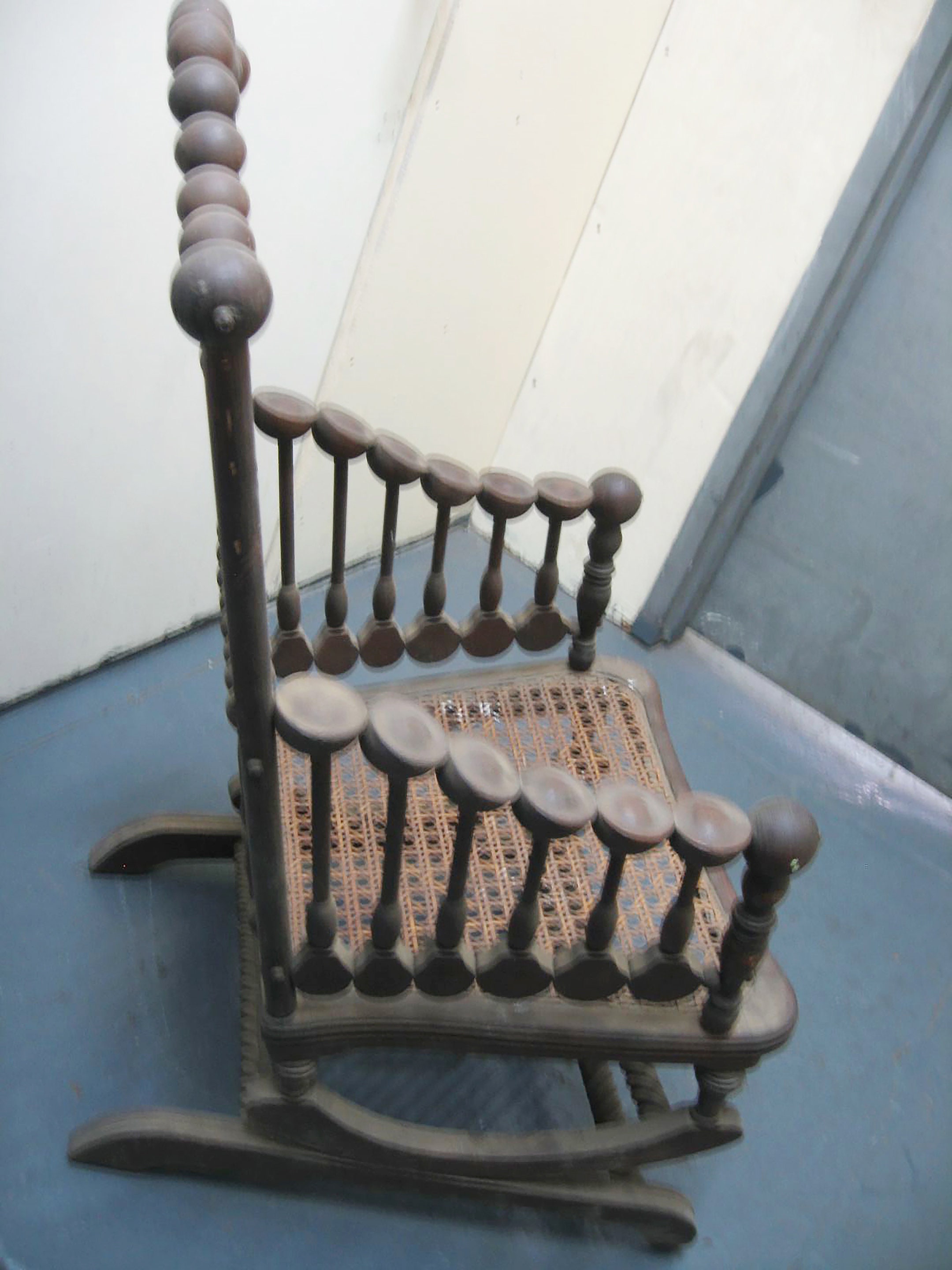 Lollipop Design Oak Hunzinger Great Antique Platform Rocker Local Pick ...