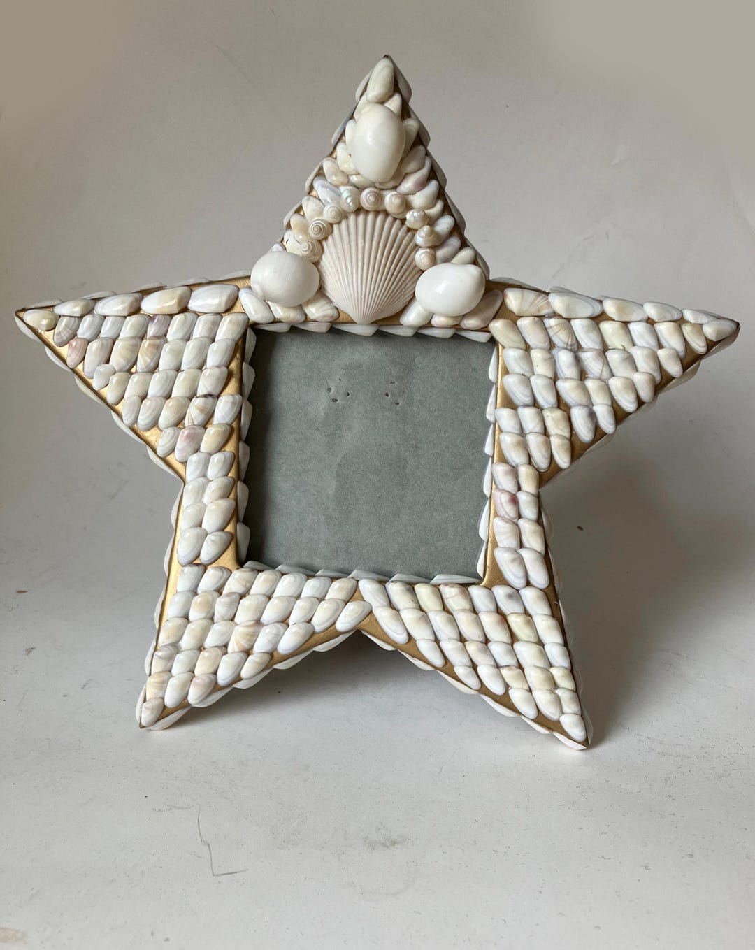 Shell Frame Star Shaped Easel Back - Etsy
