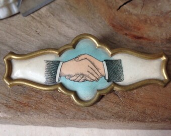 Antique Shaking Hands - Etsy