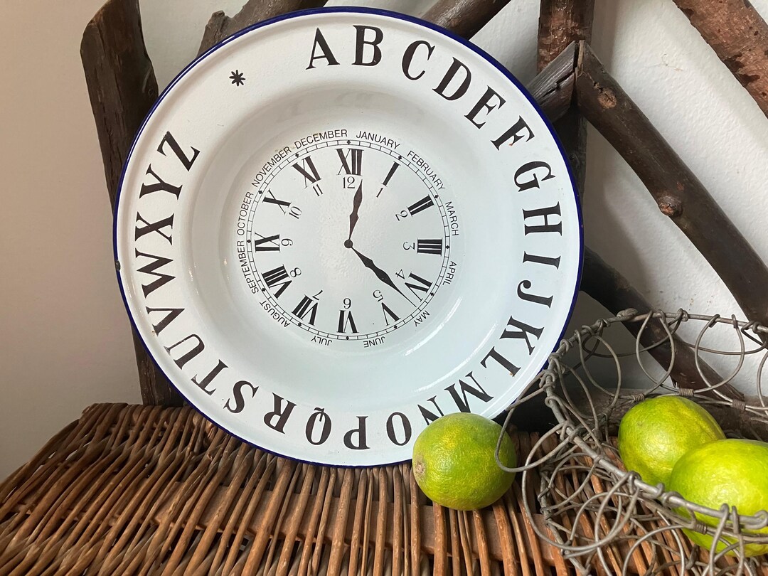 Vintage Alphabet Plate / Bowl English Mikkimug Design Unused ...