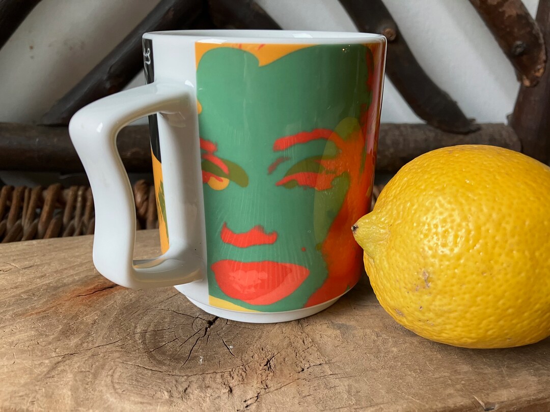 Vintage Andy Warhol Marilyn Monroe Mug Rosenthal China - Etsy