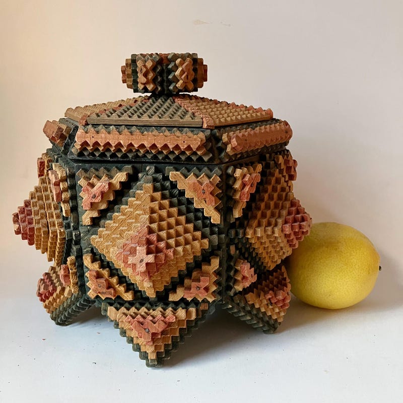 Tramp Art - Etsy