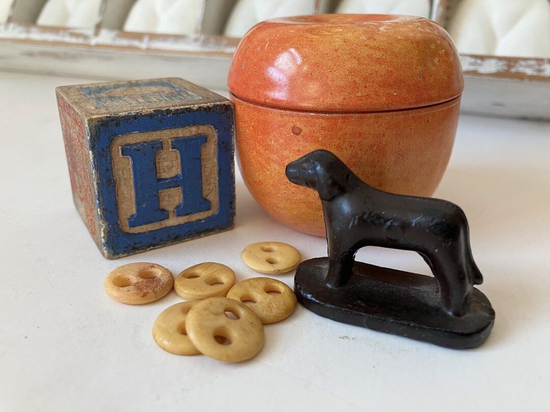 6 Antique Hand Carved Bone Buttons 15 Mm - Etsy