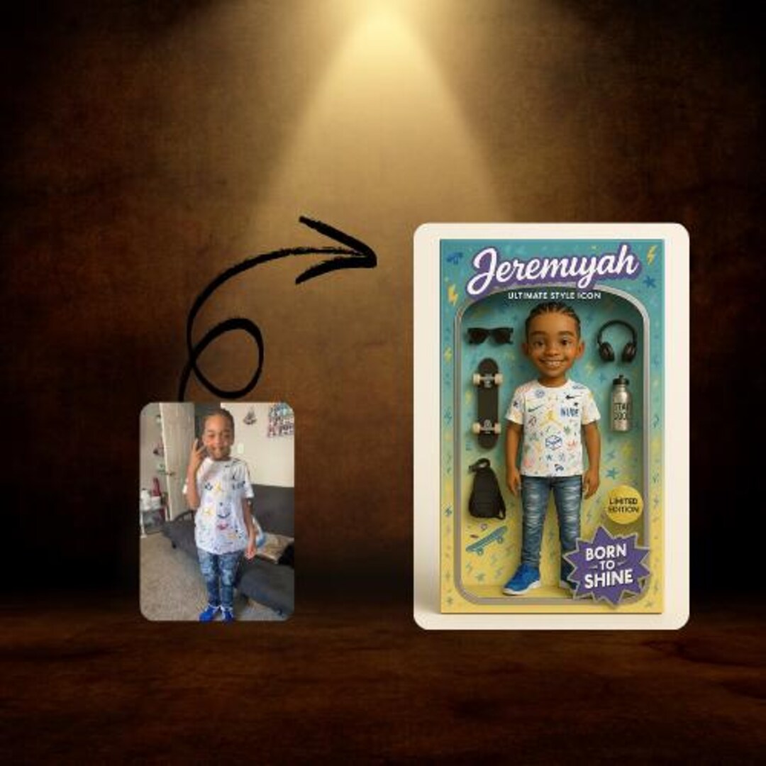 Custom Gift | Pixar Style Character | Personalized Cartoon Portrait ...
