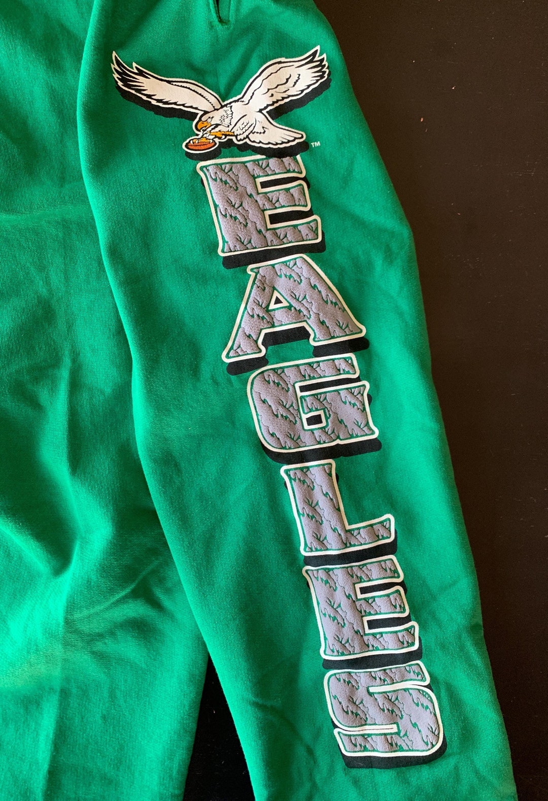 Vintage Original Philadelphia Eagles Sweatpants/joggers NOS Puff Print ...