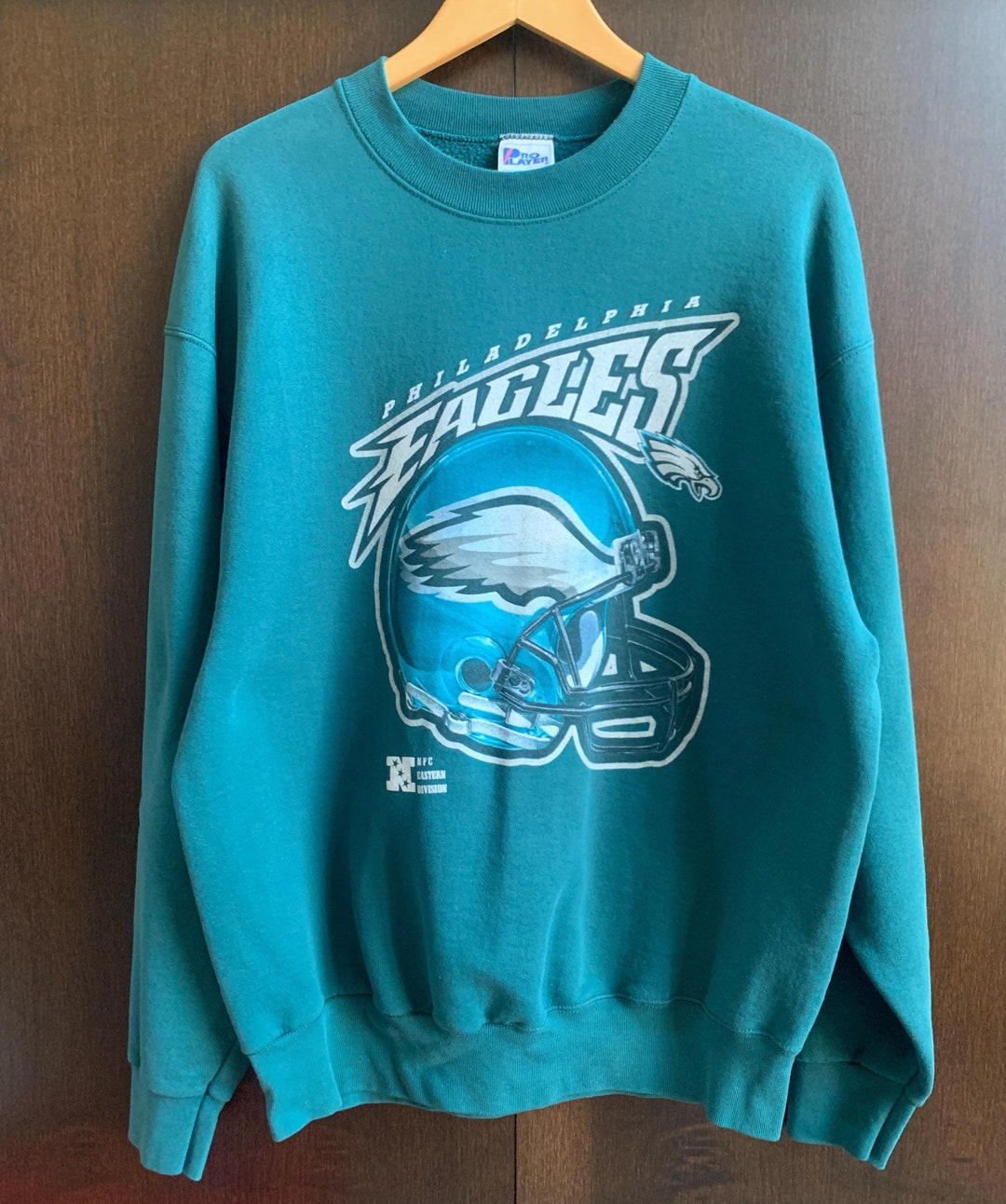 Vintage Original Philadelphia Eagles Crewneck Sweatshirt Pro Player ...